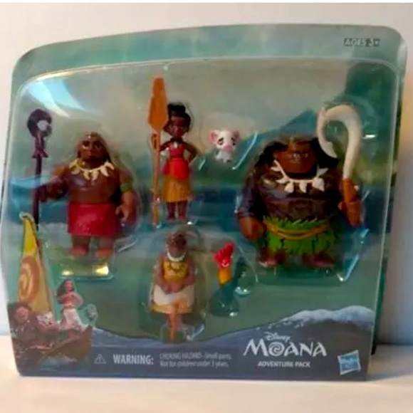 Disney | Toys | New Disney Moana Adventure Set Playset Figures Maui ...